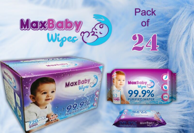 24 Packs – Max Baby Wipes